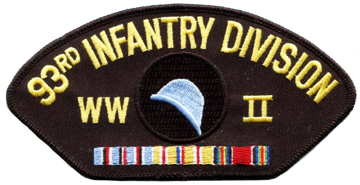 93rd Infantry Division WWII Patch - World War 2 Hat Patches ...
