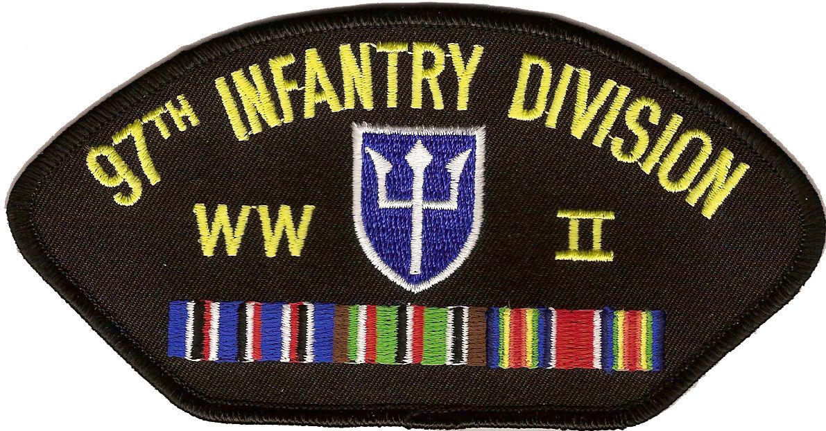 97th Infantry Division WWII Patch - US Army Infantry Division Patches ...