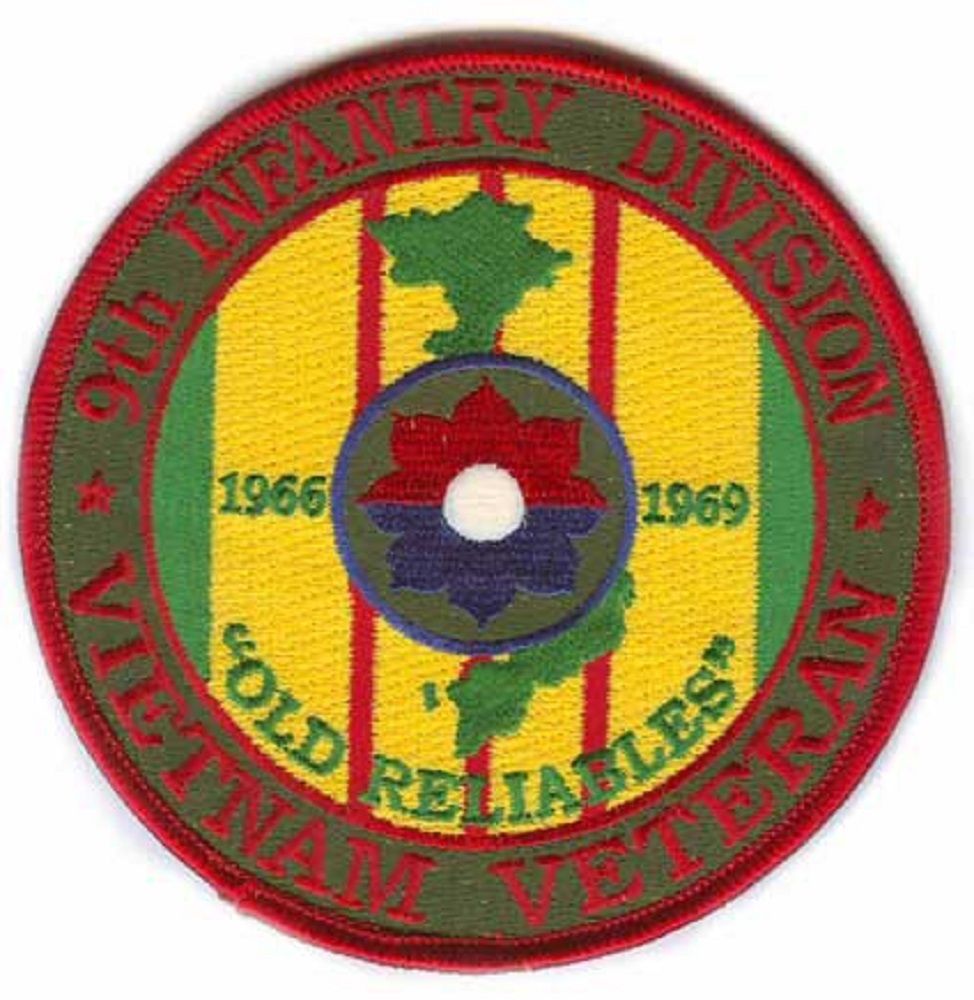 9th Infantry Division Vietnam Veteran Patch