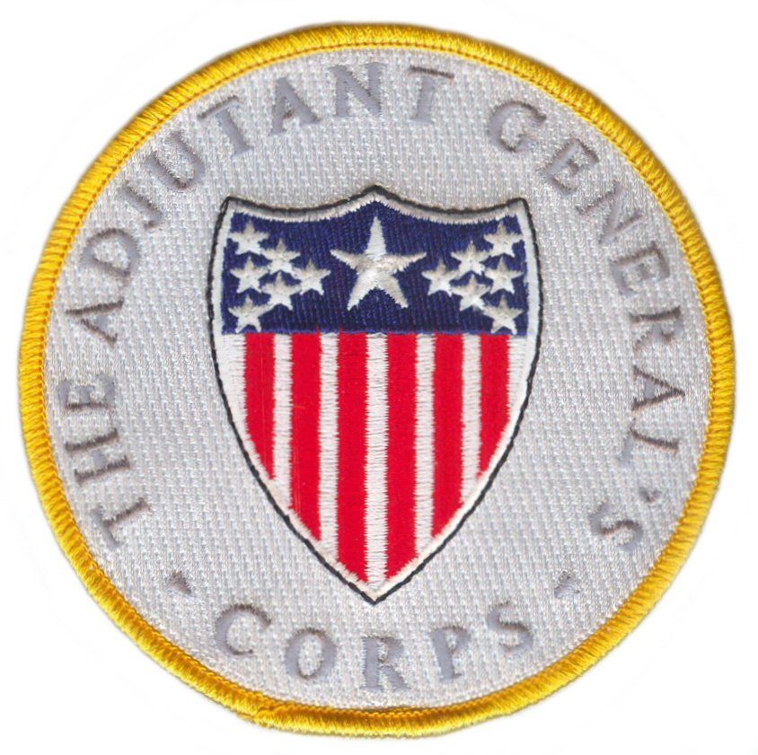 Adjutant General's Corp Patch - New Patches - PriorService.com