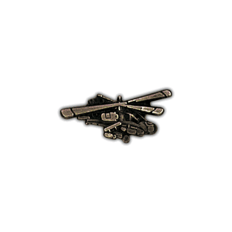AH-64 Apache Pin - Airplane Pins - PriorService.com