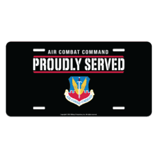 Proudly Served License Plates , Military Gifts and more at PriorService.com