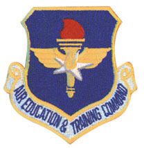 Air Education &Training Command Patch - Air Force Education and ...