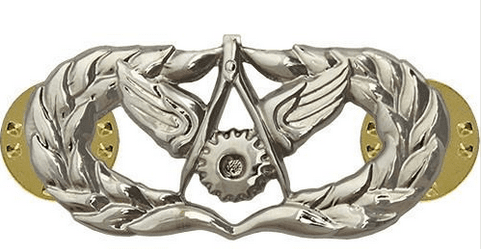 Air Force Civil Engineer Badge - Air Force Full Size Insignia ...
