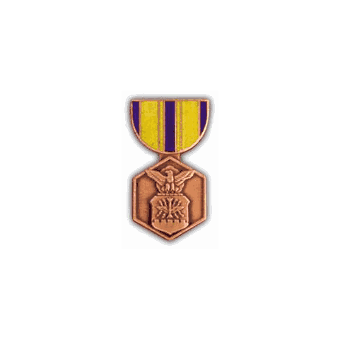 Air Force Commendation Miniature Medal Hat Pin - Air Force Hat Pins ...
