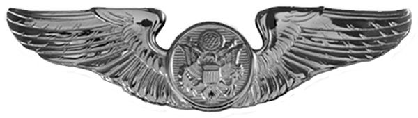 Air Force Enlisted Aircrew Badge - Air Force Full Size Insignia ...