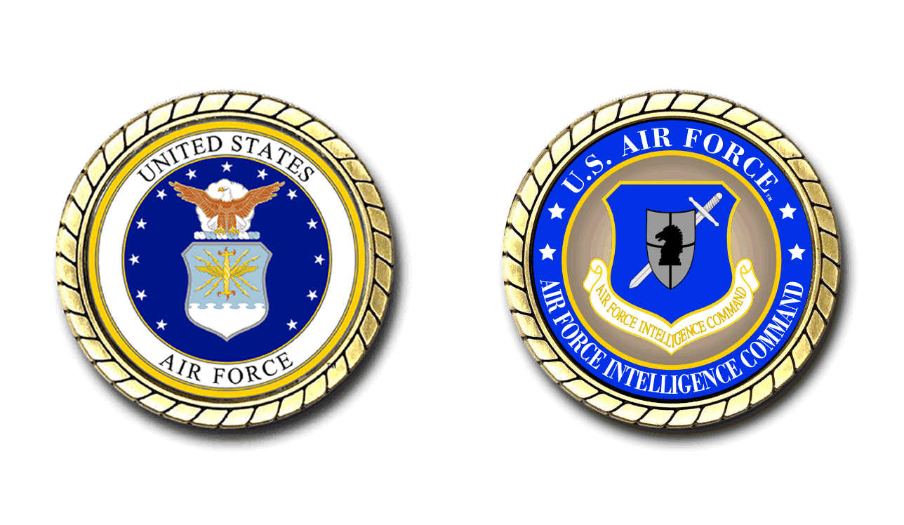 Air Force Intelligence Command Challenge Coin - New US Air Force ...