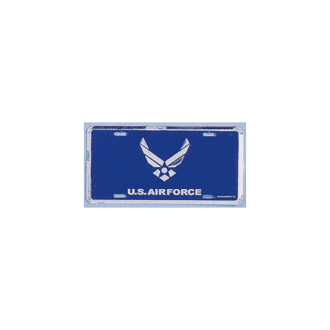 Air Force "New Logo" License Plate - US Air Force License Plates ...