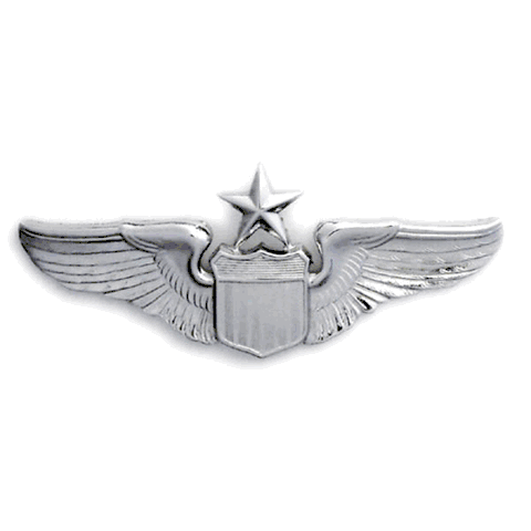 Air Force Senior Pilot Badge - Air Force Full Size Insignia ...