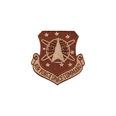 Air Force Space Command Patch - Desert - Space Command - PriorService.com