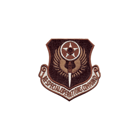 Air Force Special Operations Command Patch - Desert - Air Force Special ...