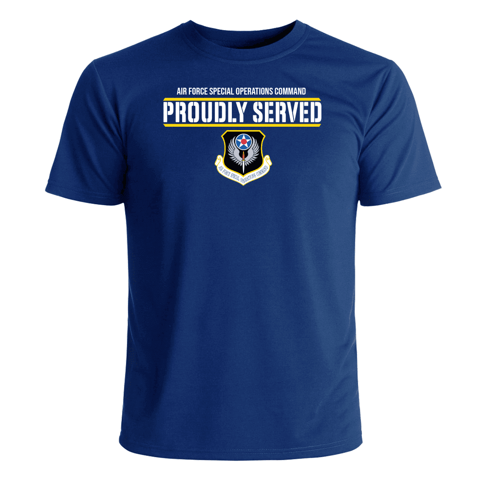 Air Force Special Operations Command Proudly Served T-Shirt - US Air ...