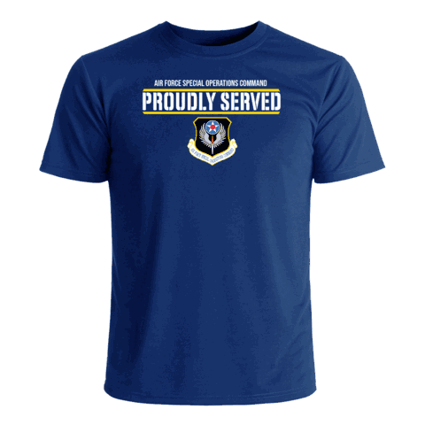 Air Force Special Operations Command Proudly Served T-Shirt - US Air ...