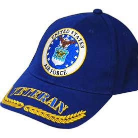 Air Force Veteran Proudly Served Embroidered Cap - US Air Force Caps ...