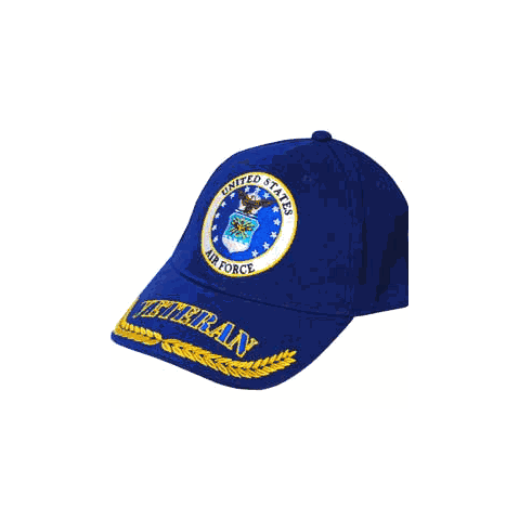 Air Force Veteran Proudly Served Embroidered Cap - US Air Force Caps ...