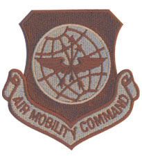 Air Mobility Command Patch - Desert - Air Mobility Command - PriorService.com