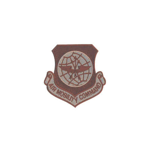 Air Mobility Command Patch - Desert - Air Mobility Command ...