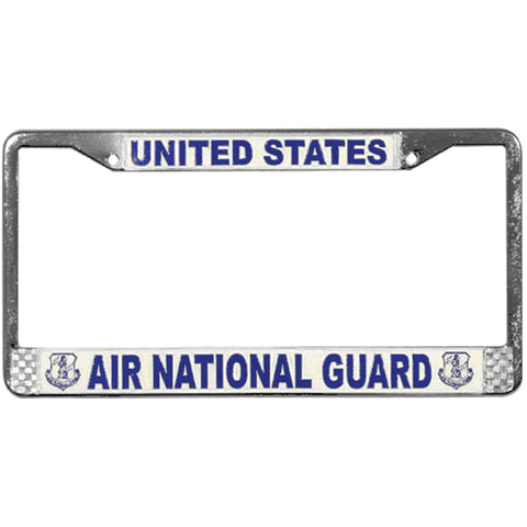 Air National Guard License Plate Frame - US Air Force License Plate ...