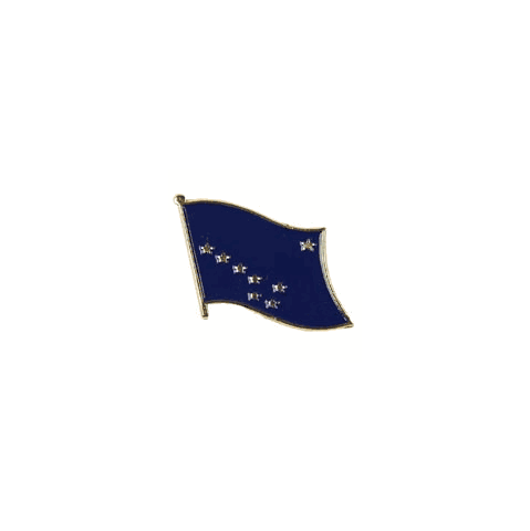 Alaska State Flag Pin - U.S. State Flag Pins - PriorService.com
