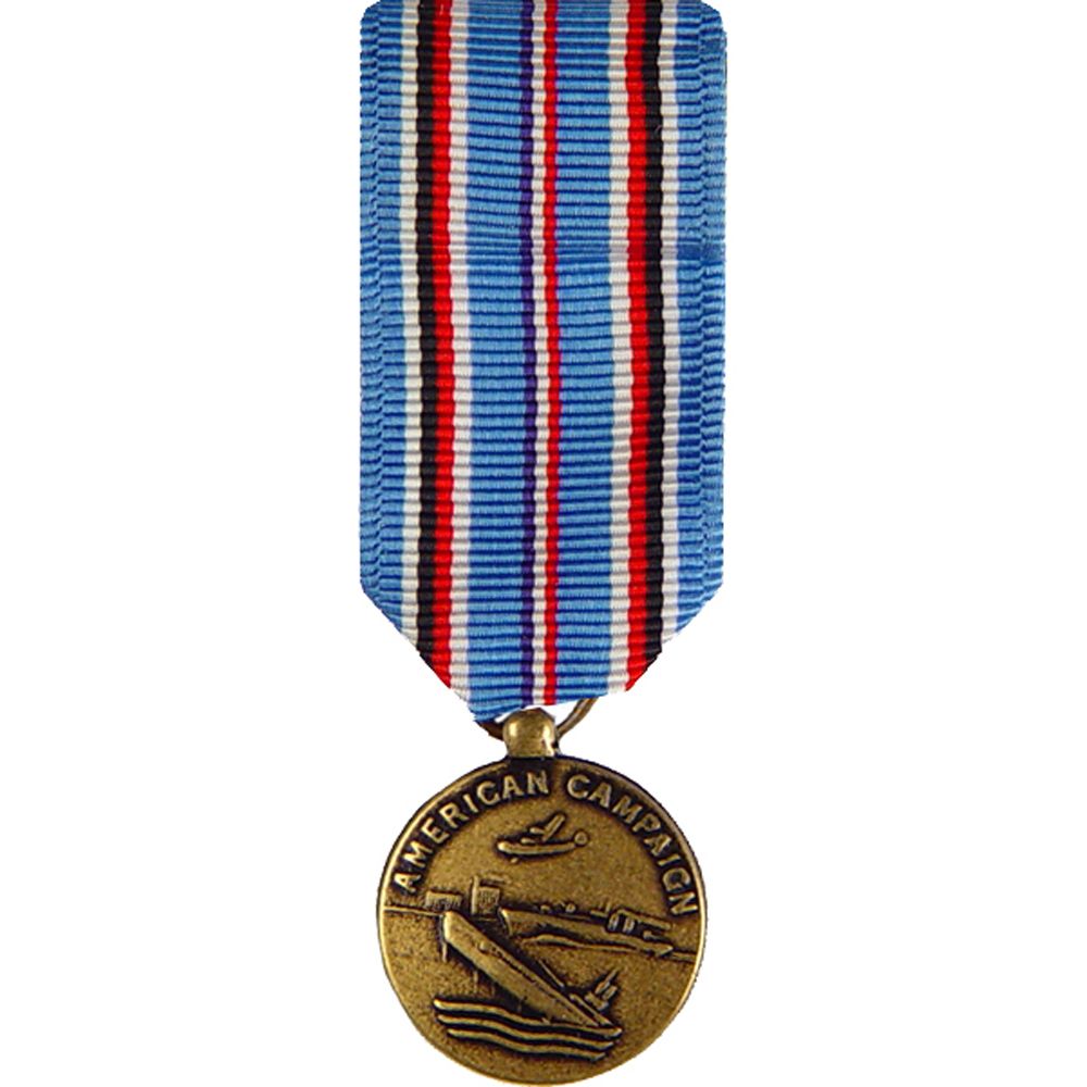 American Campaign Mini Medal