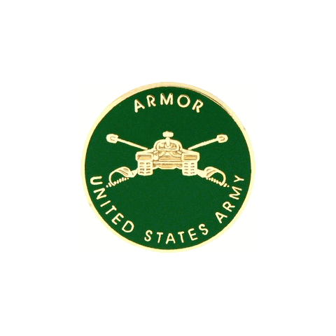 Armor United States Army Pin - New Pins - PriorService.com