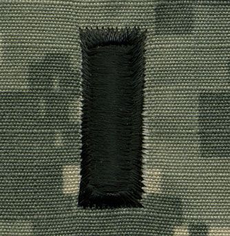 Army 1st Lieutenant 1LT for ACU Badge Pair - US Army ACU Rank Insingia ...