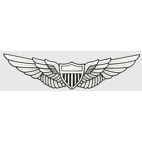 Army Aviator Wing(Basic) Decal - Wings Decals - PriorService.com