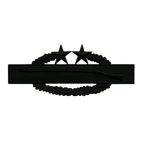 Army Combat Infantry 3rd Award Metal Subdued Badge - US Army Subdued ...