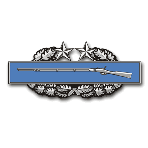 Army Combat Infantry Badge 3rd Award Vinyl Decal - US Army Combat ...