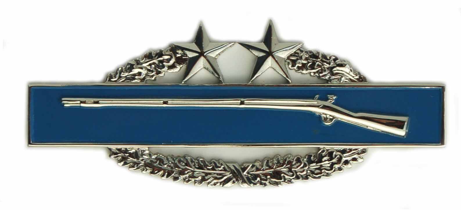 Army Combat Infantryman 3rd Award Badge - Army Full Size Badges ...