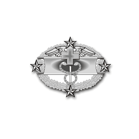 Army Combat Medical Fifth Award Badge vinyl transfer decal - US Army ...