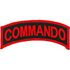 Army Commando Tab 4 1/2" Patch - Army Patches - PriorService.com