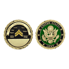 Army Colonel Challenge Coin - New Army Rank Coins - PriorService.com