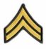 Army Corporal E-4 Cloth Rank Pair - Army Enlisted Cloth Ranks ...