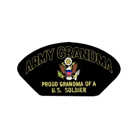 Army Grandma - Proud Grandma of a US Soldier Patch - New Patches ...