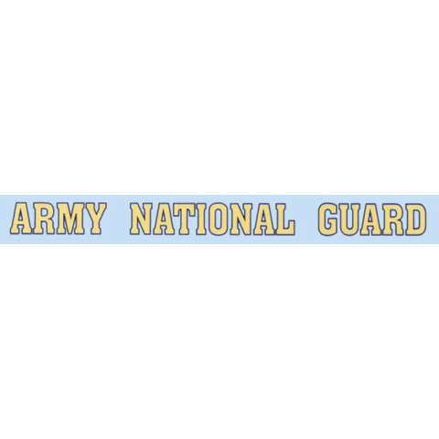 Army National Guard Window Strip