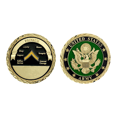 Army Colonel Challenge Coin - New Army Rank Coins - PriorService.com