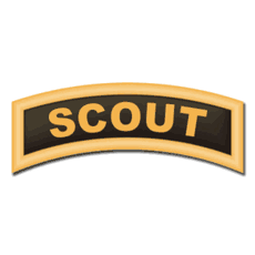 US Army Recon Tab Decal - Army Tab Vinyl Transfer Decals - PriorService.com