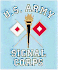 Army Signal Corps Decal - US Army Decals - PriorService.com