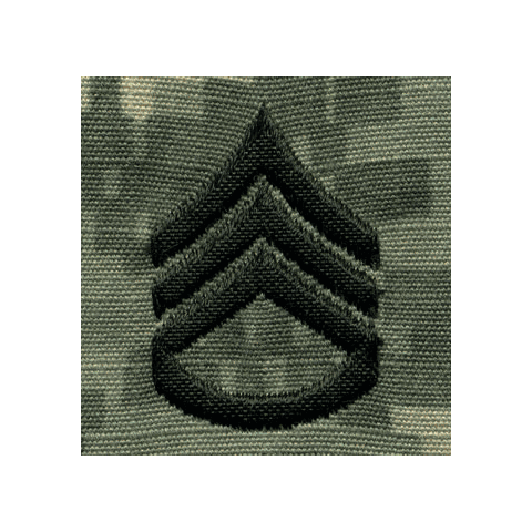 Army Staff Sergeant SSG for ACU Badge Pair - US Army ACU Rank Insingia ...