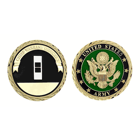 Army Warrant Officer 2 Challenge Coin - New Army Rank Coins ...