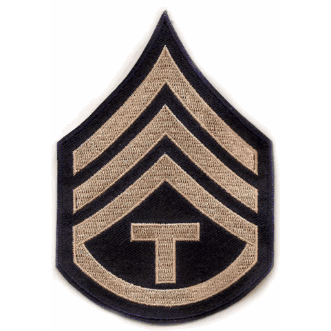Army WWII/Korea Tech 3 Sergeant Cloth Rank Pair - Army Enlisted Cloth ...