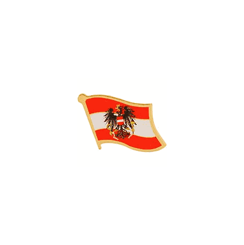 Austria Flag Pin - Country Flag Pins - PriorService.com