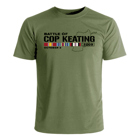 Battle of COP Keating T-Shirt - Afghanistan Battles & Operations T ...