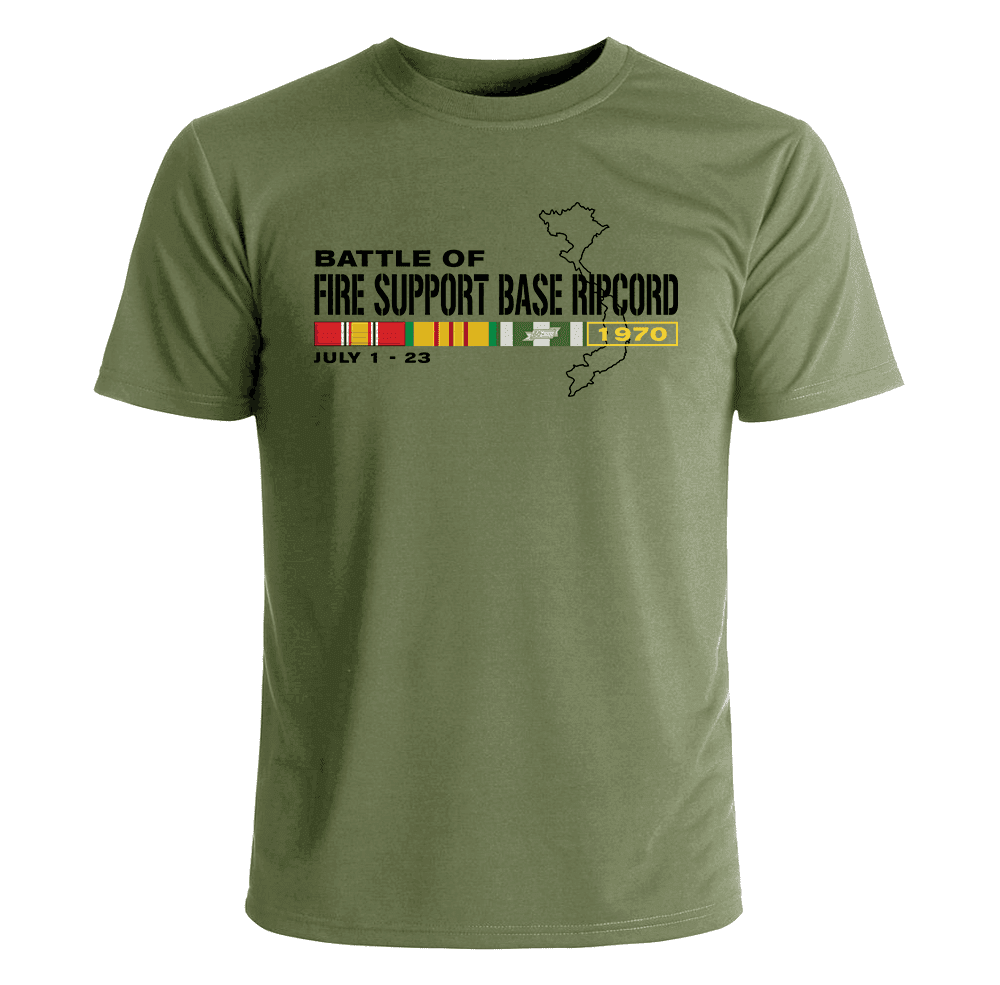 Battle of Fire Support Base Ripcord Vietnam T-Shirt - Vietnam Battles ...