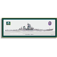 US Navy Ship Prints – Battleship Prints – Navy Destroyer Print ...