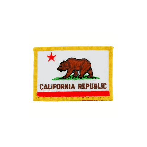 California Flag Patch - State Patches - PriorService.com