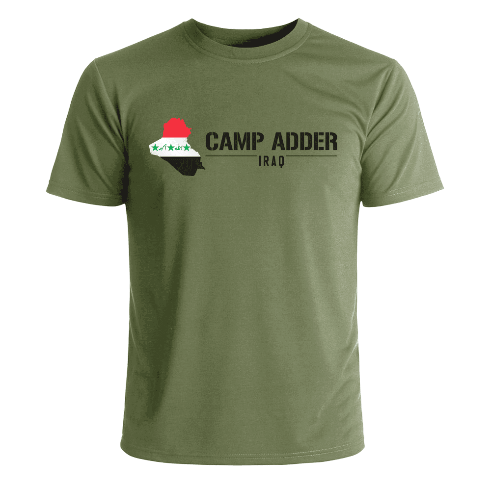 Camp Adder Iraq T-Shirt - Iraq Duty Station T-Shirts - PriorService.com