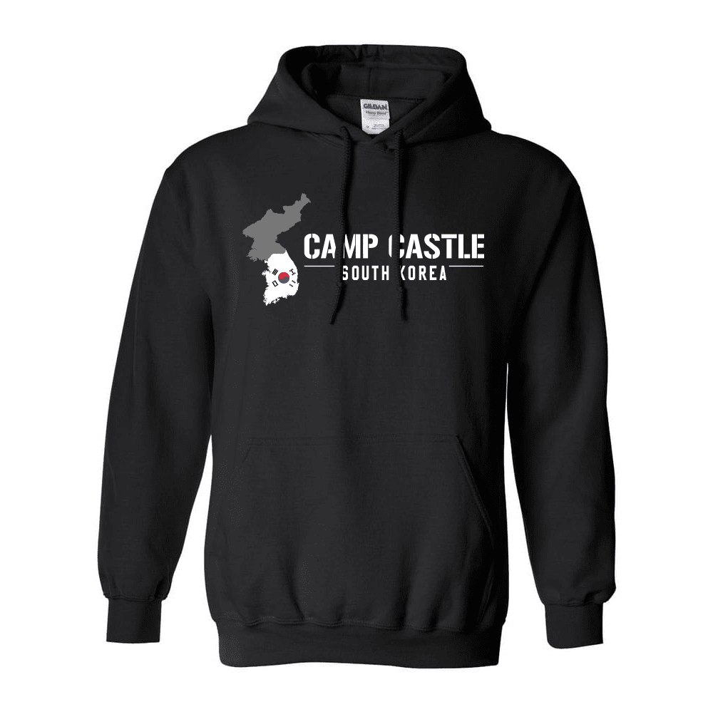 Camp Castle South Korea Hooded Sweatshirt - South Korea Duty Station Hooded Sweatshirts ...