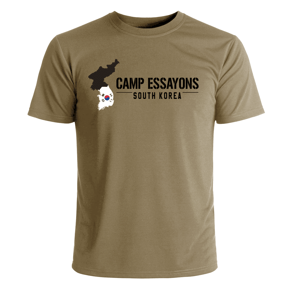 Camp Essayons Korea T-Shirt - Korea Duty Station T-Shirts ...